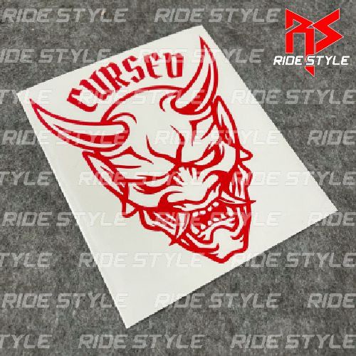 Crused Demon JDM Car Sticker Windscreen Bonet Bumper Bonet Sicker Myvi ...
