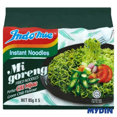 Indomie Instant Noodles Green Chili Flavour (85g x 5) | Shopee Malaysia