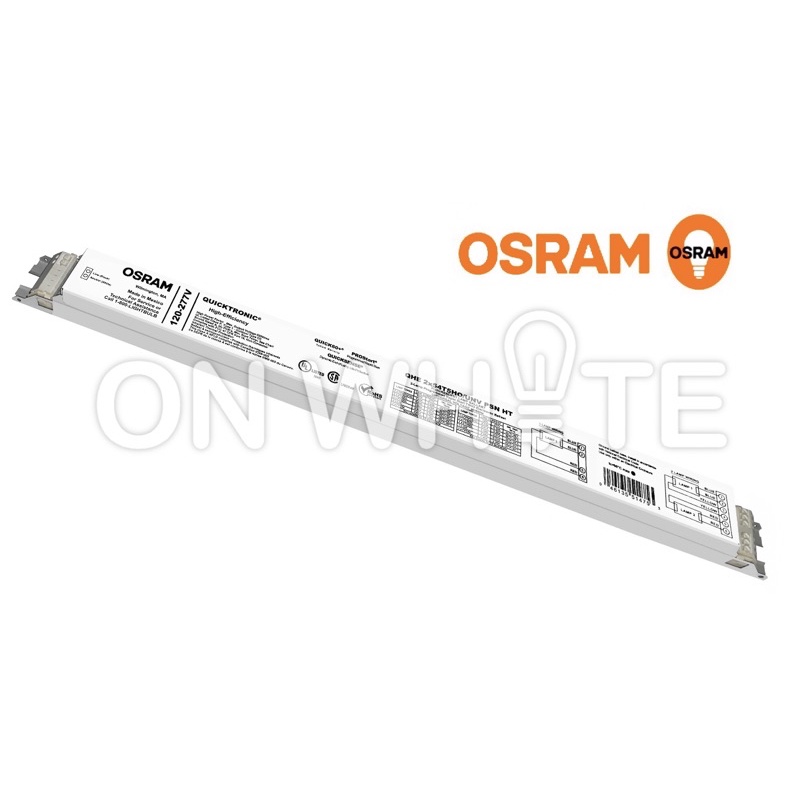 OSRAM🇲🇽 ELECTRONIC BALLAST 2x54W T5 > QHE 2x54W T5 HO/UNV PSN HT ...