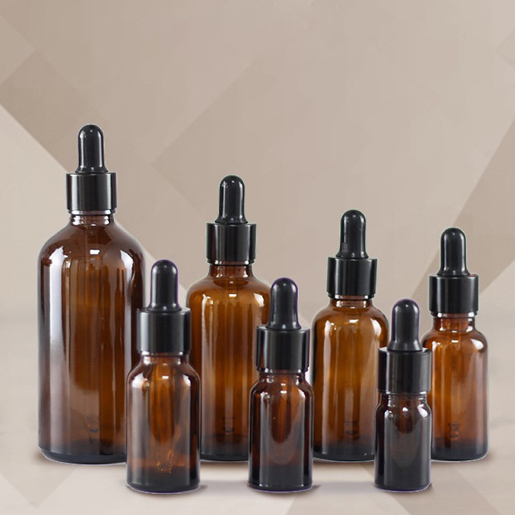 🔥Ready Stock🔥Essential Oil Amber Glass Bottle with Glass Dropper 5ml ...