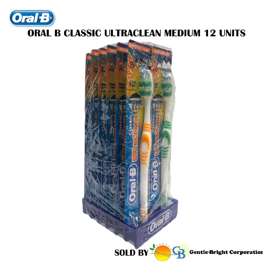 Oral-B Ultra Clean-Medium (12 units) | Shopee Malaysia
