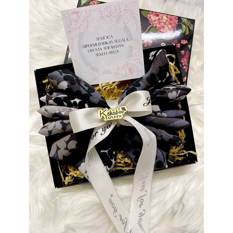 🎁SET GIFT BOX🎁 TUDUNG BAWAL KEKABOO (Ladorra ) | Shopee Malaysia