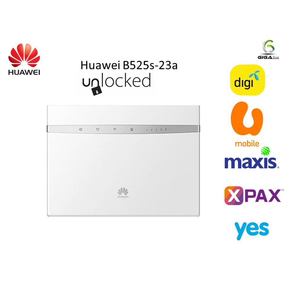 Huawei B525-23a Home WiFi Modem Router [ Modified ] [ Unlocked ...