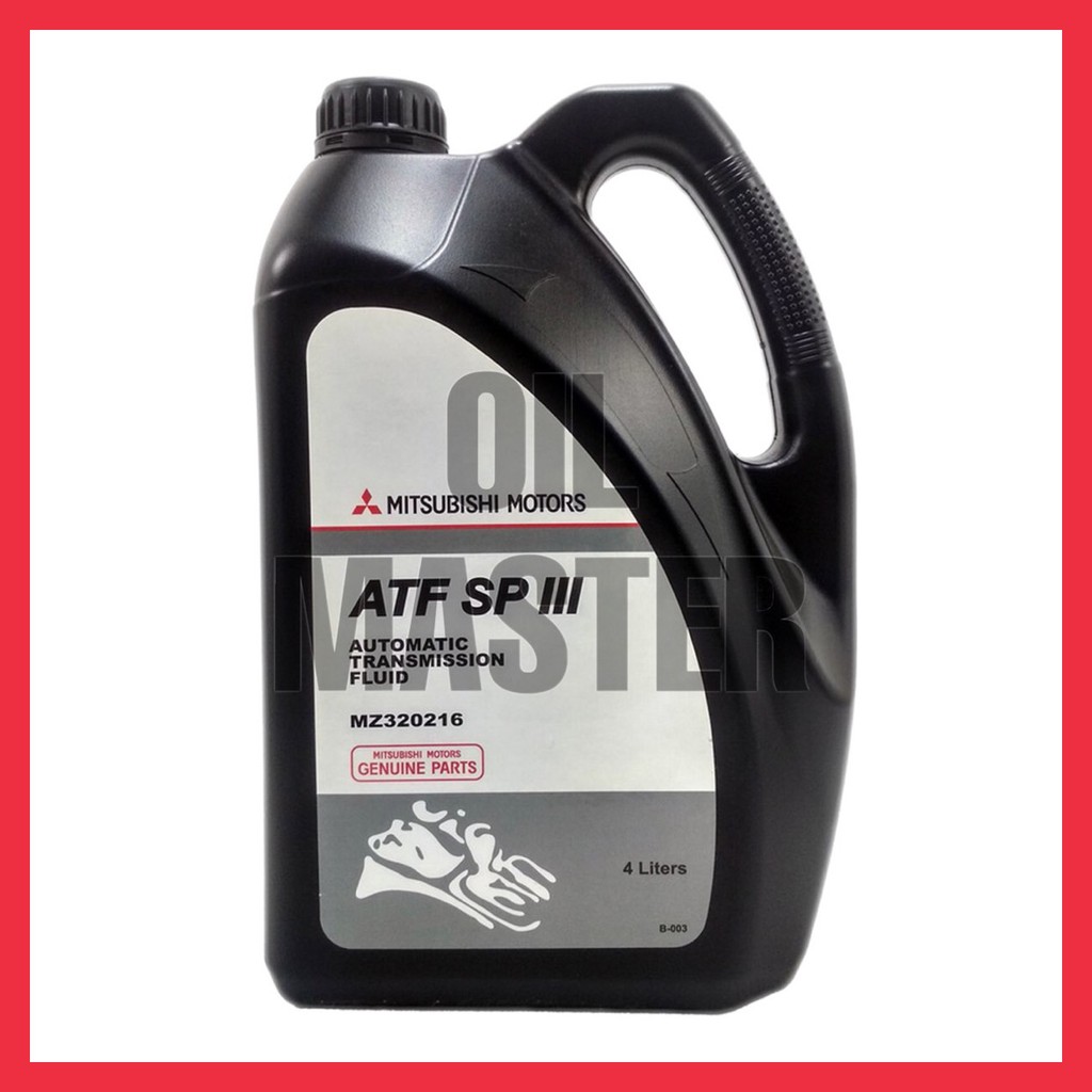 MITSUBISHI ATF SPIII / SP3 AUTOMATIC TRANSMISSION FLUID ATF 4 Liters ...