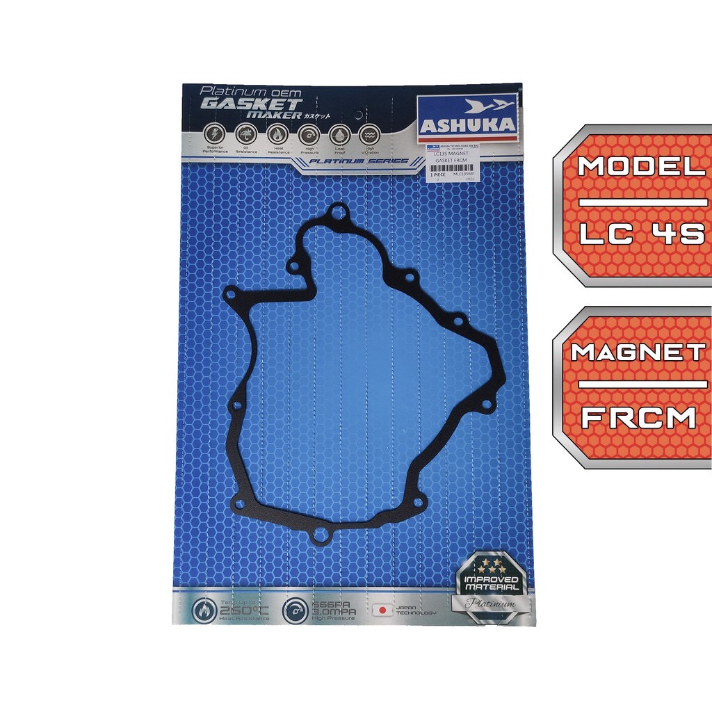 ASHUKA Yamaha LC135 4S FRCM Clutch Magnet Gasket | Shopee Malaysia