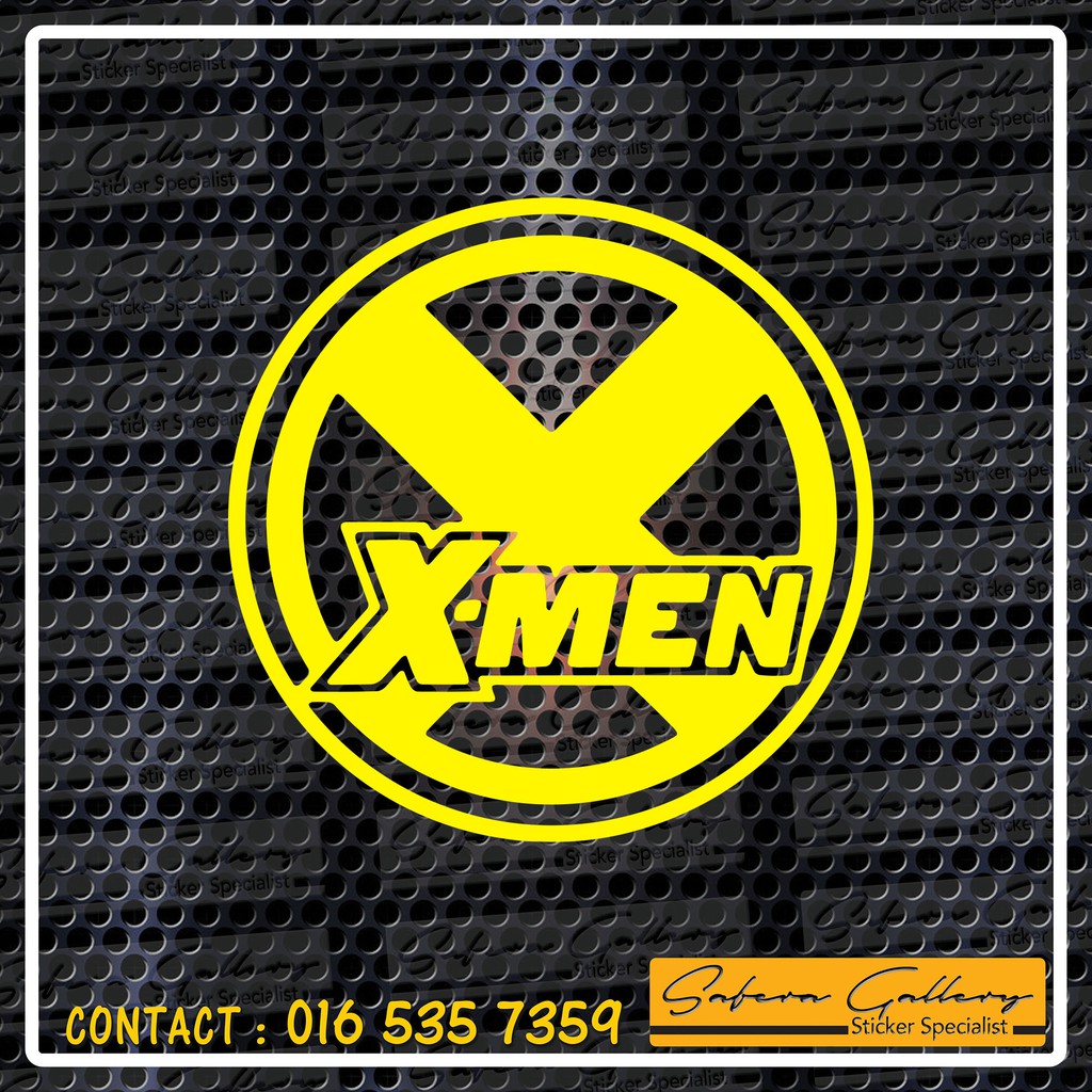 NEW DESIGN STICKER XMEN STICKER LOGO CAR STICKER MOTOR PC AND LAPTOP ...