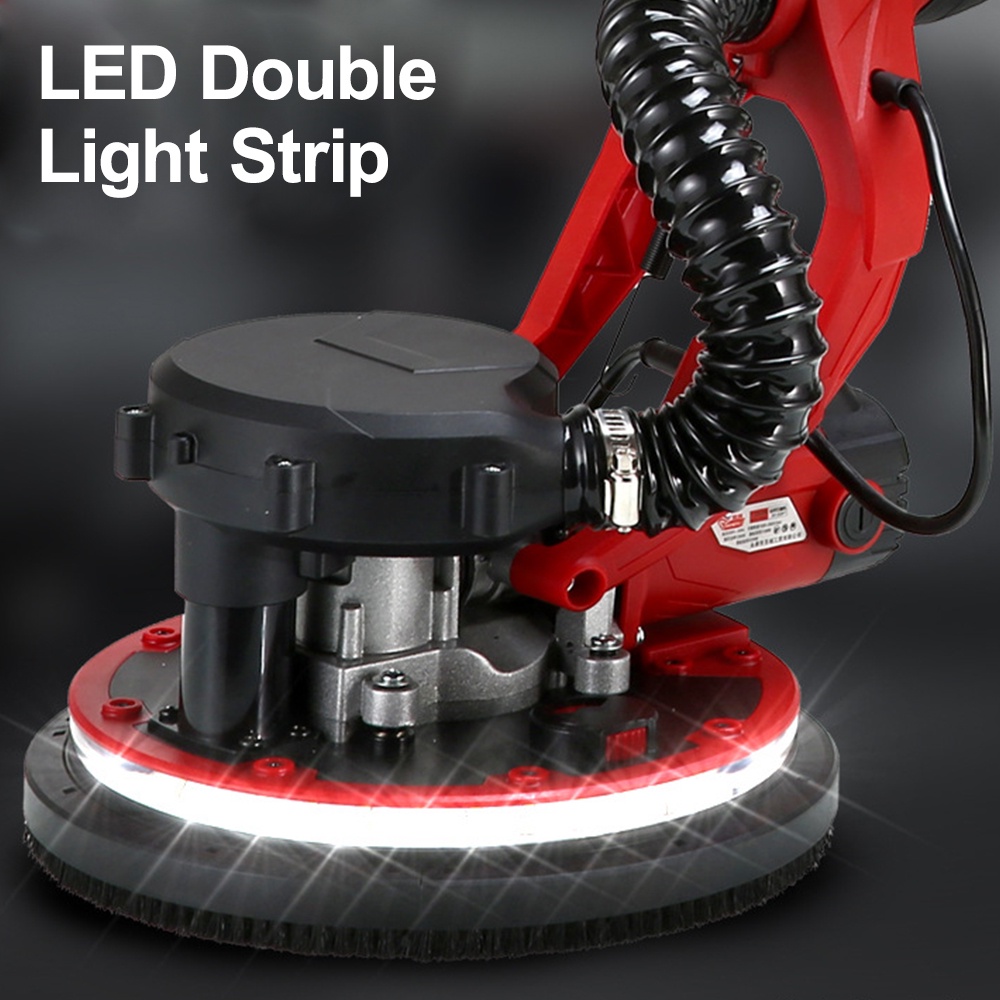 220V Electric Drywall Sander Variable Speed With Automatic Vacuum LED ...