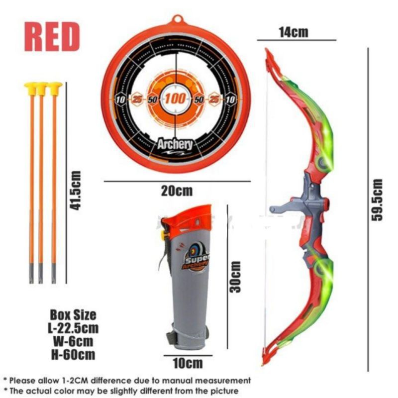 Archery set for kids-Alat mainan memanah Sunnah Rasulullah SAW untuk ...