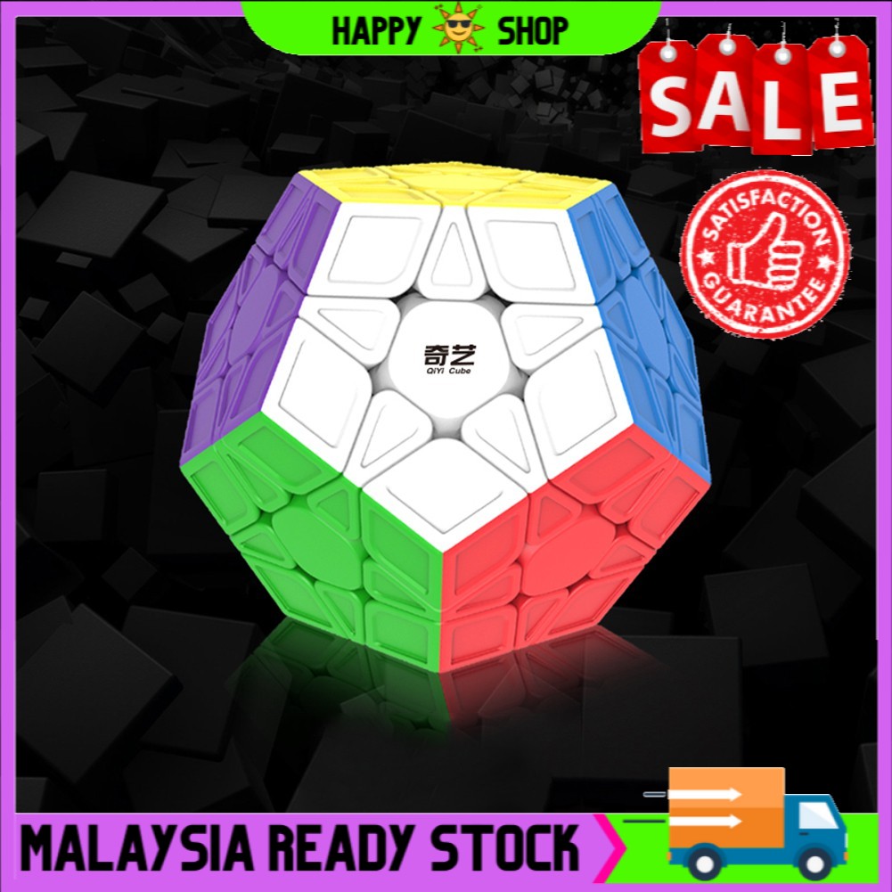 3x3 Megaminx Speed Cube Stickerless Megaminx Dodecahedron Magic Cubes ...