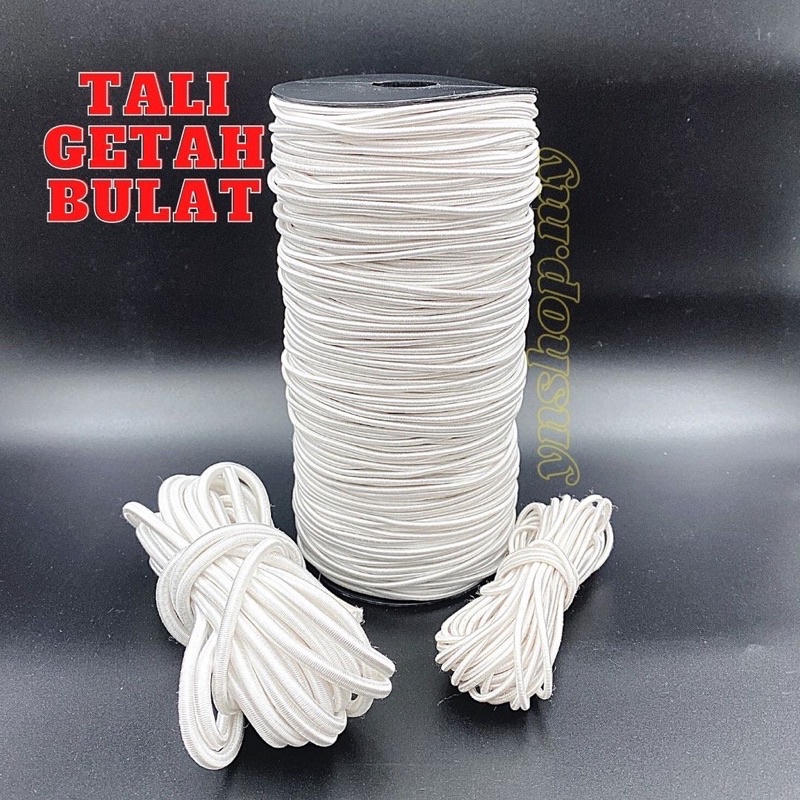 Getah Bulat 1mm 1.5mm 2mm 3mm 4mm 5mm@Round Elasticband High Quality AA ...