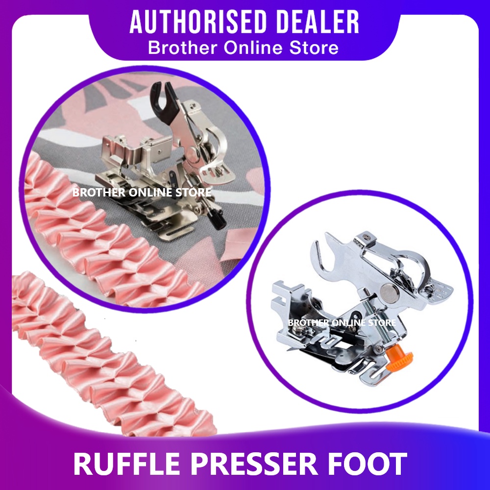 🔥 READY STOCK 🔥 Ruffler Foot / Tapak Ropol / Tapak Mesin Jahit Portable ...