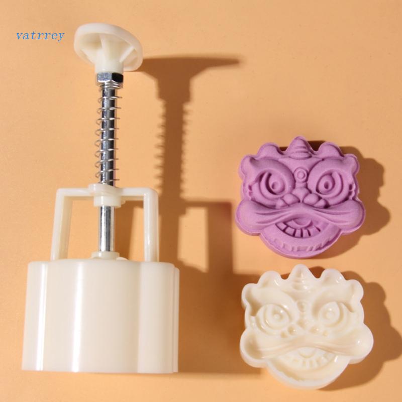 VA Mooncake Press Molds Mid Autumn Festival Mooncake Mold Set 50~75g 3 ...