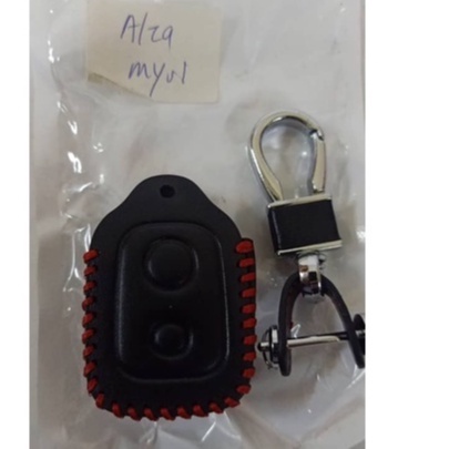 🔥Ready Stock🔥 PERODUA ALZA/MYVI Key Start Remote Leather Car Key Cover ...