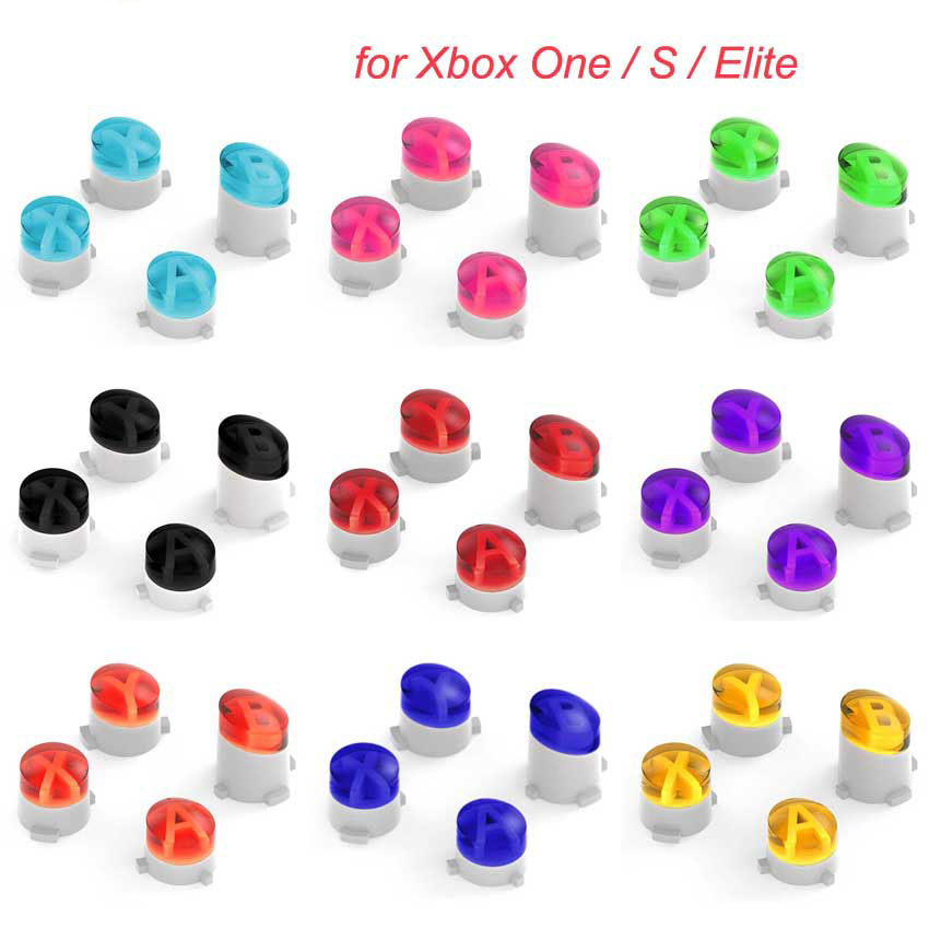 ABXY Buttons Mod Kit Replacement for Xbox One Slim / Elite Wireless ...