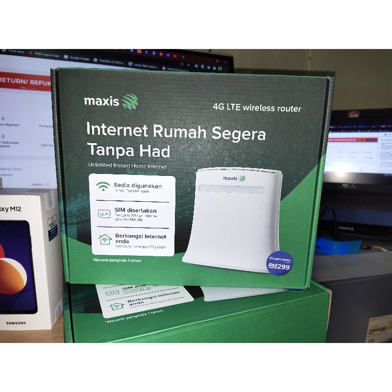 Home 4g Wifi 4G ROUTER MAXIS Plan Internet RM138/month, Highspeed Data ...