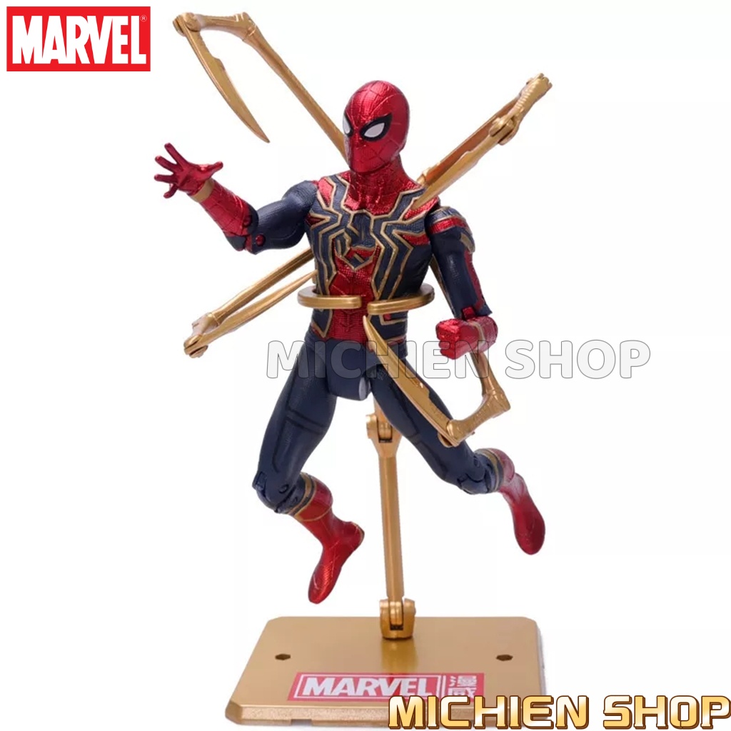 Miniature Marvel Avengers Figure Stand Base Gold Display Toy | Shopee ...