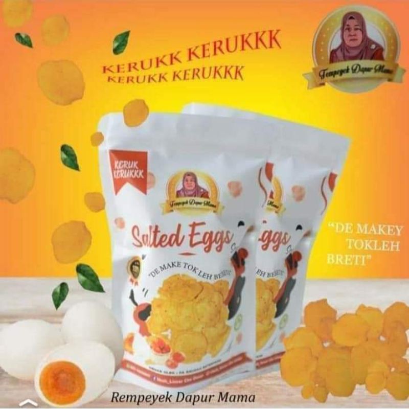 SALTED EGG TEMPEYEK DAPUR MAMA 100g | Shopee Malaysia