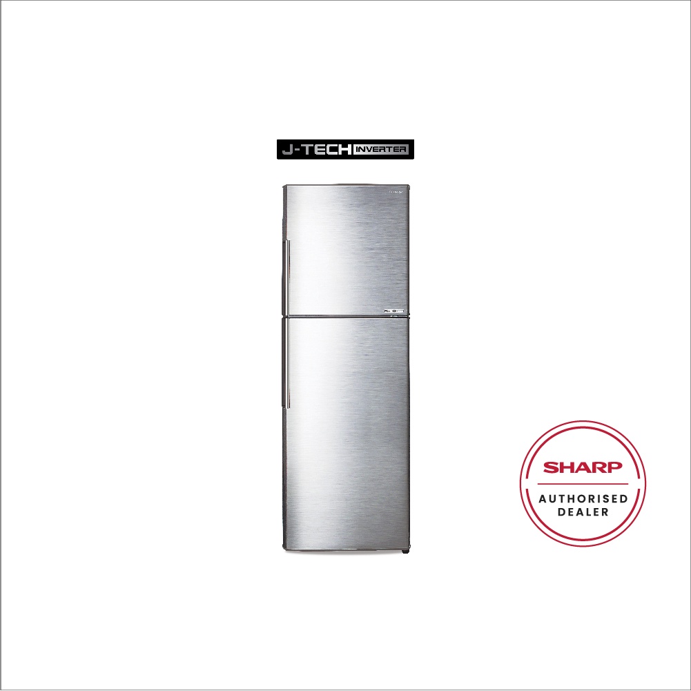 ( DELIVER KL SELANGOR ) SHARP 280L INVERTER 2 DOOR Smile Refrigerator ...