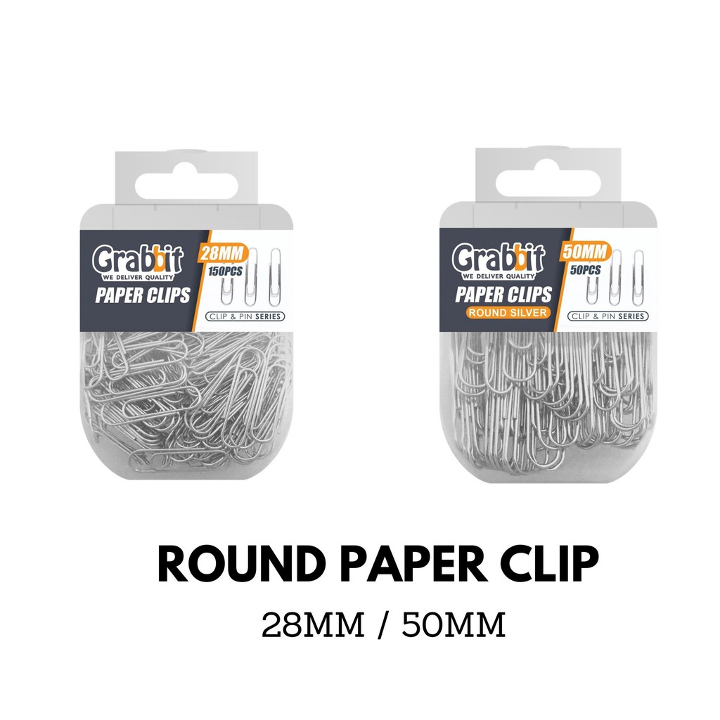 [Clear stock] Grabbit Paper clip (Round) | Shopee Malaysia