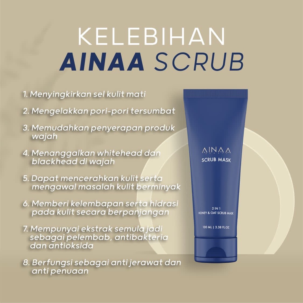 AINAA BEAUTY Serum / Cleanser / Sunscreen / Scrub / Moisturizer ...