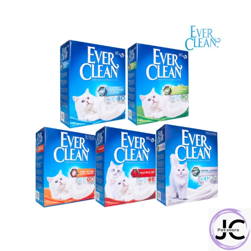 Everclean Lightly Scented Extreme Clump Cat Litter 25LB | Shopee Malaysia