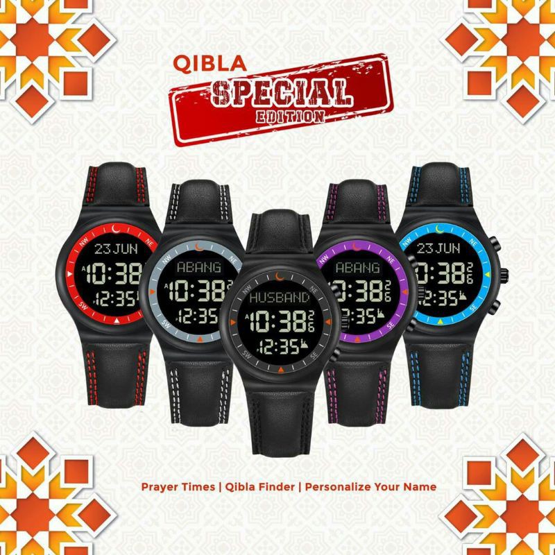 Jam Azan & Kiblat Buruj Sport | Shopee Malaysia