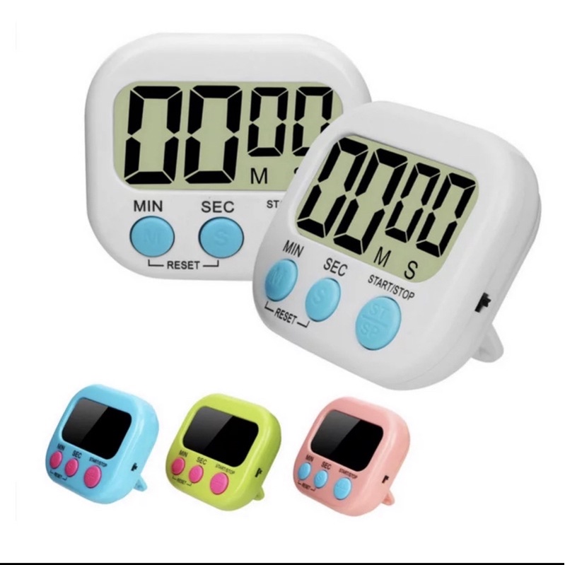 LCD Digital Kitchen Timer Cooking Baking Oven Timer Loud Alarm Clock ...