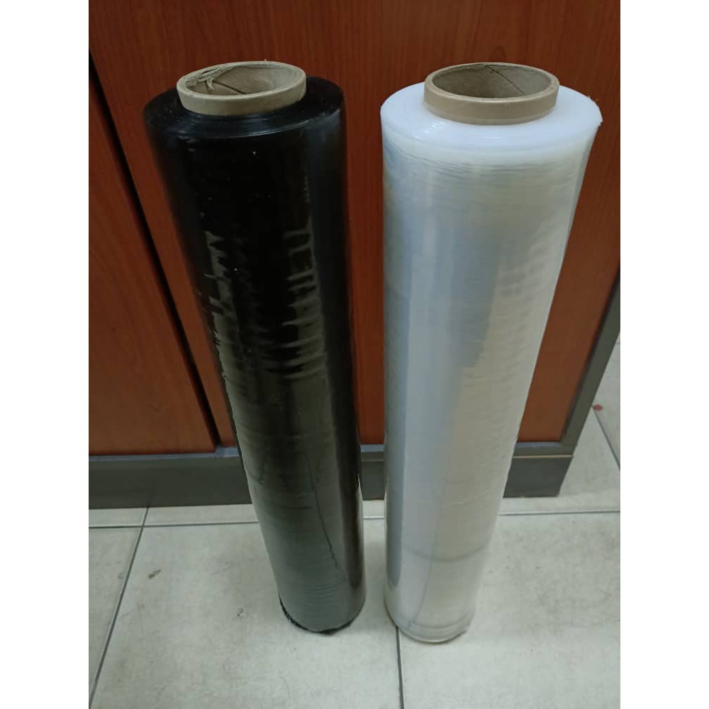 STRETCH FILM HAND ROLL VIRGIN GRADE A 500mm x 2 id (23 micron) gross ...