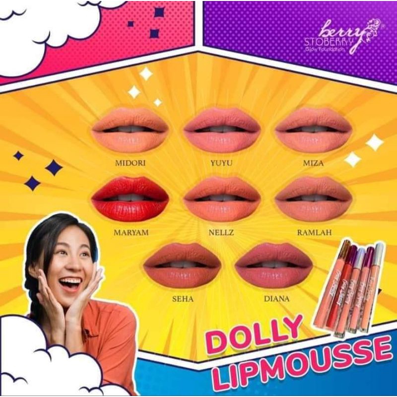 LIPMATTE DOLLY HONEY LIPMATTE | Shopee Malaysia