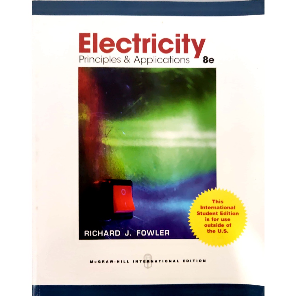 Electricity Principles & Applications w/ Student CD-Rom 8e - Fowler | Shopee Malaysia