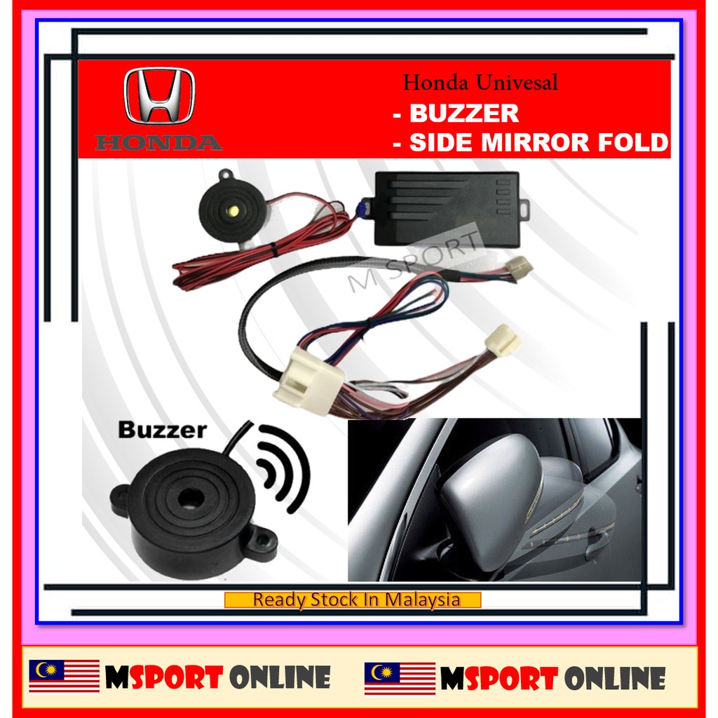 HONDA Side Mirror Fold Module + Buzzle (UNIVERSAL) | Shopee Malaysia
