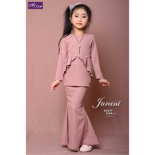 🔥BAJU KURUNG JURANI / LIVIA🔥 / BAJU KURUNG MODEN BUDAK / BAJU KURUNG ...