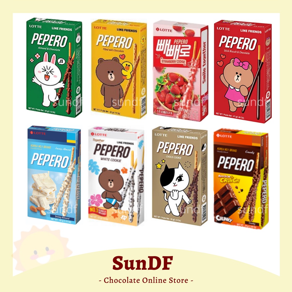 Pepero Chocolate Biscuit Sticks Small Pack 32g ~ 43g · Coklat Pangkor ...