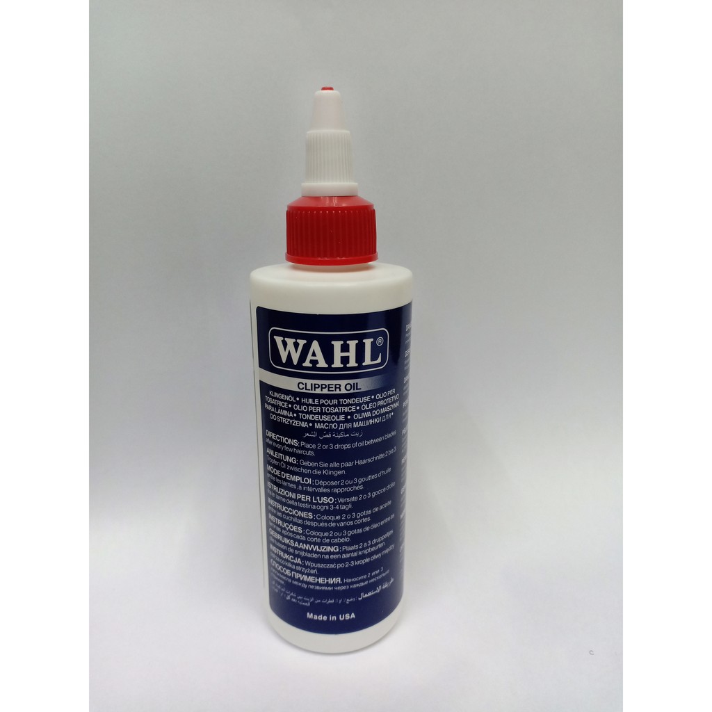 90107 WAHL Clipper Oil 118.3ml (3310) | Shopee Malaysia