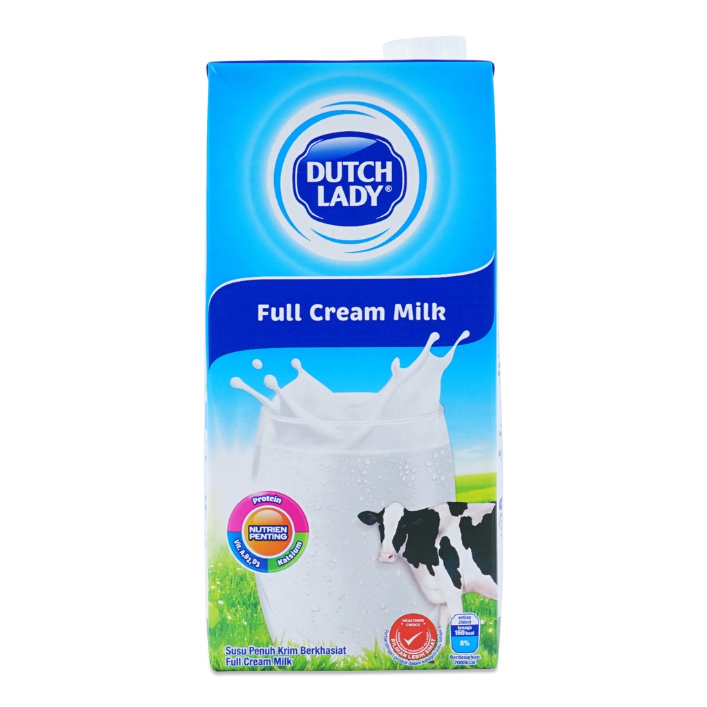 Dutch Lady UHT Milk - Full Cream/ Low Fat (1L) | Shopee Malaysia