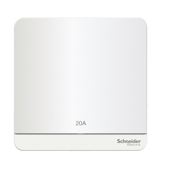 Schneider AvatarOn 20A 1 Gang Double Pole Switch with LED, White ...