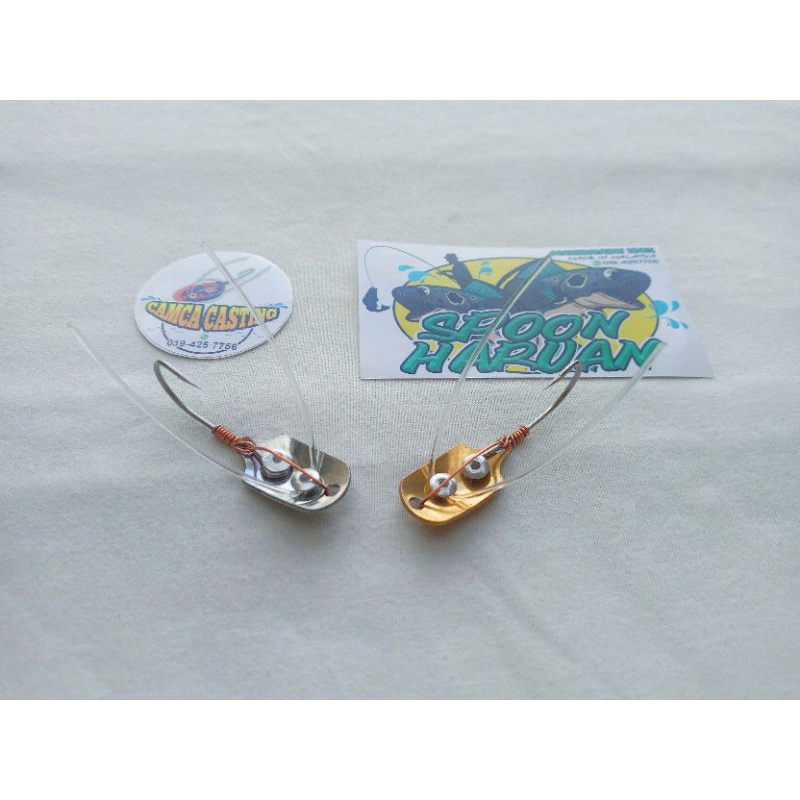 spoon haruan/camca haruan/sudu haruan/mata kail haruan | Shopee Malaysia