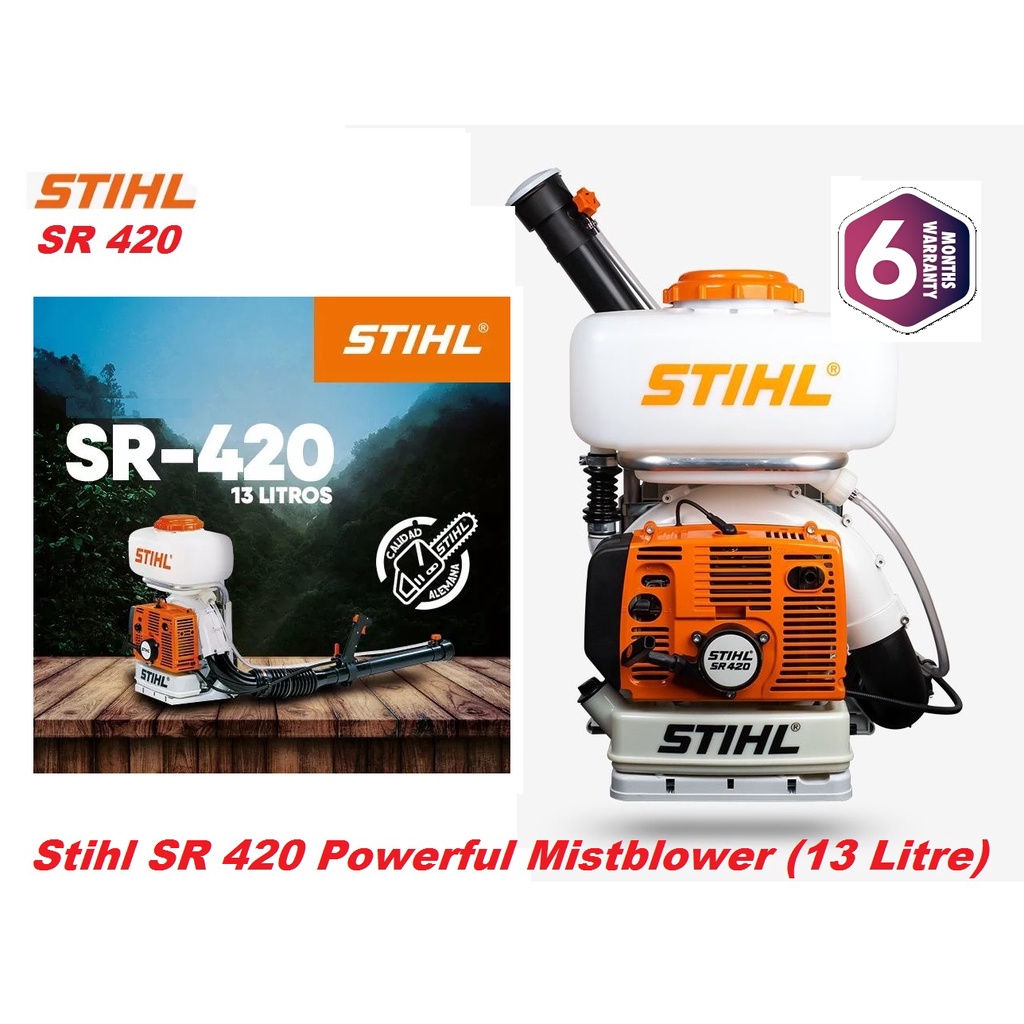 Stihl SR 420 Powerful 56.5cc Gasoline Mist Blower | Shopee Malaysia