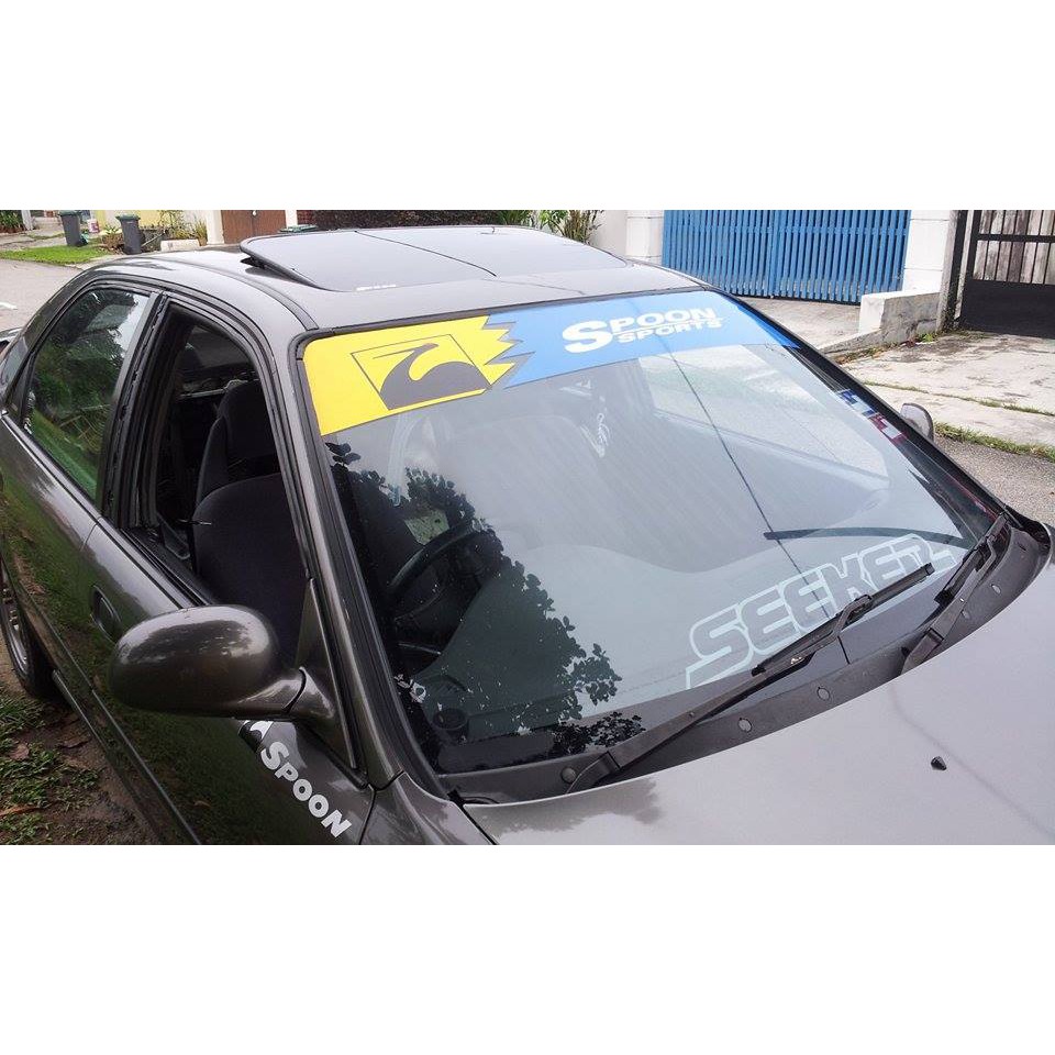 SPOON SPORT STICKER HONDA EF9 EG8 EG9 EK EK9 CIVIC FERIO VIRS ES FD ...