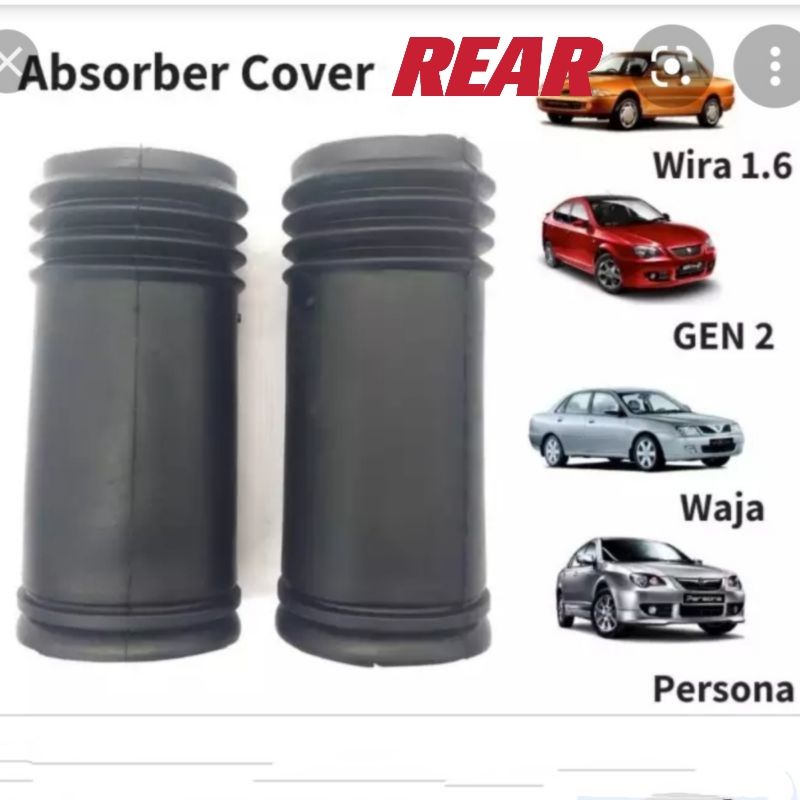 PROTON WIRA SATRIA PERSONA WAJA GEN2 BLM SAGA PREVE REAR ABSORBER COVER ...