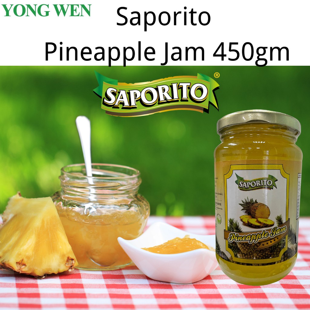 Saporito Pineapple Jam 450gm | Shopee Malaysia