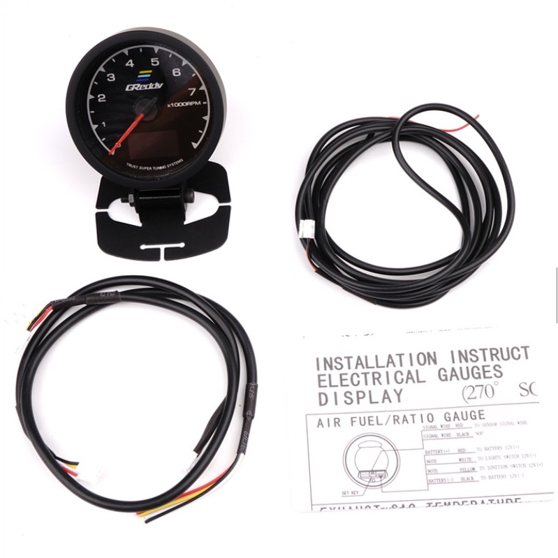 Greddy Digital Multi Gauge Meter 2 in1 Display Watertemp Voltage Turbo ...