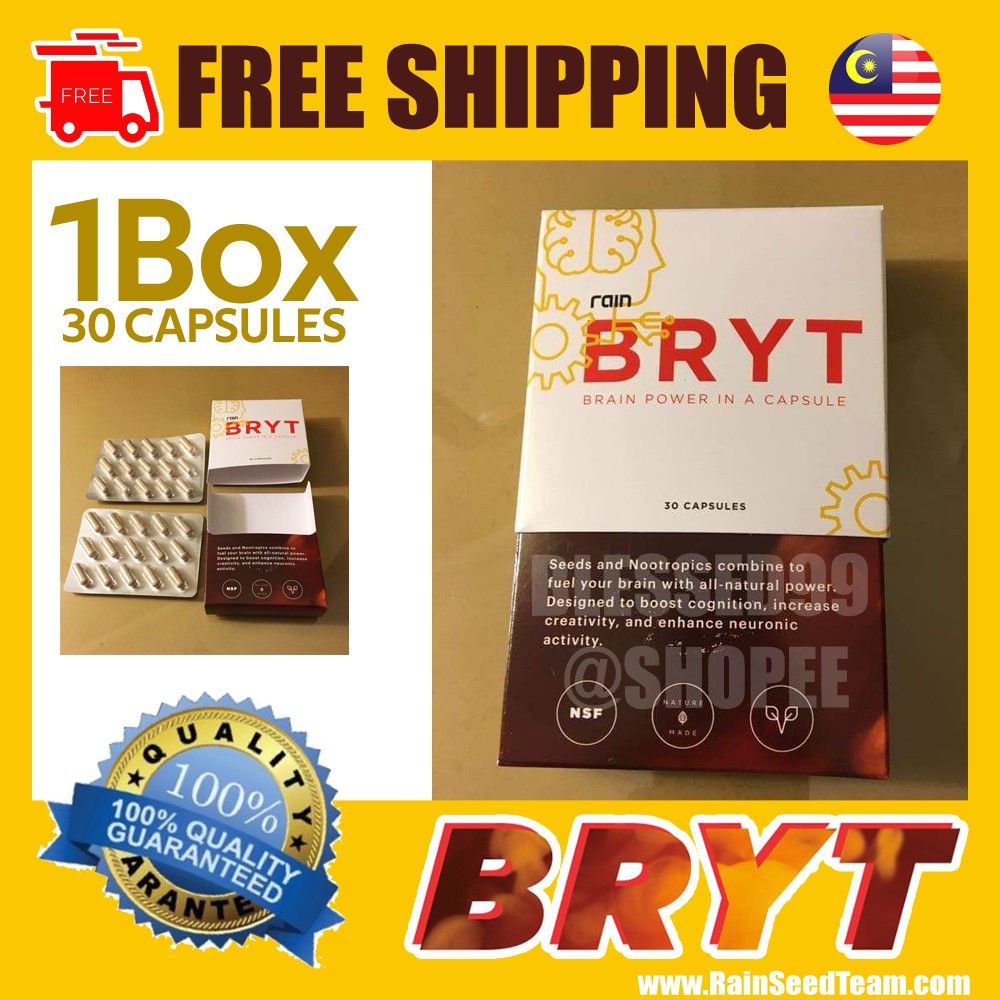 RAIN BRYT 1Box 30 Capsules【STOCK READY】Dietary Supplement | Shopee Malaysia