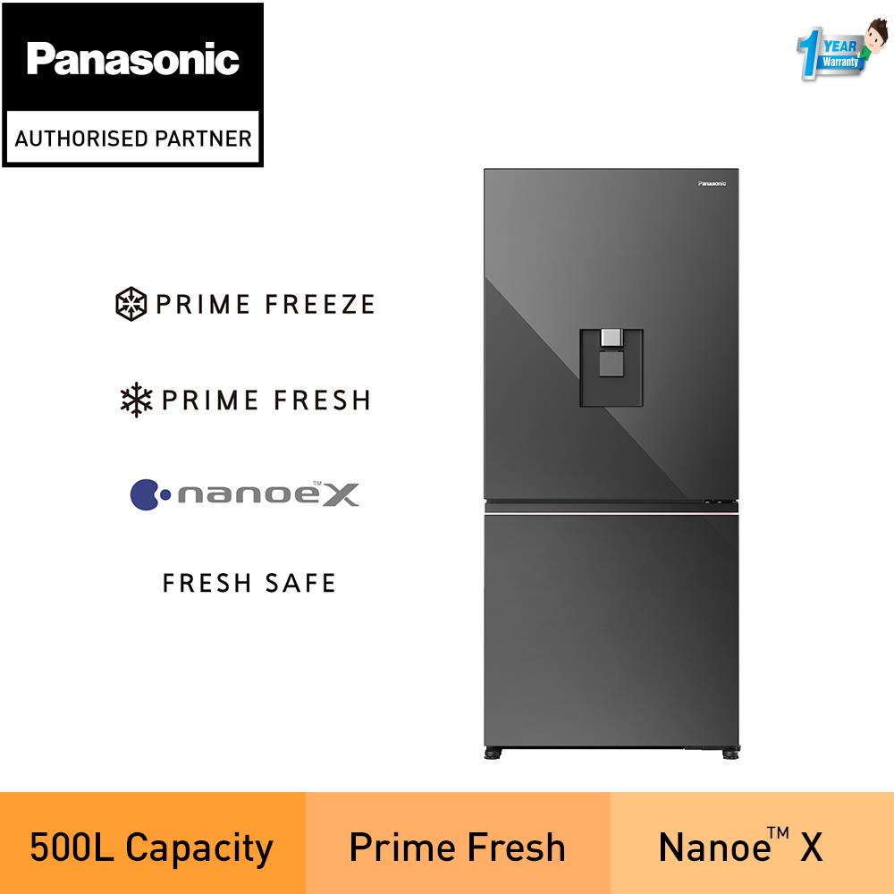 PANASONIC NR-BW530X 500L PRIME+ EDITION PREMIUM 2 DOORS REFRIGERATOR NR ...