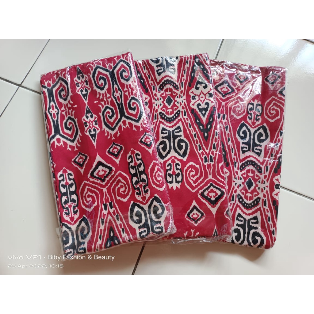 Kain Corak Borneo Sarawak. Kain Motif Pua Kumbu Dayak. | Shopee Malaysia