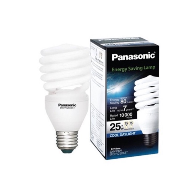 [READY STOCK] PANASONIC 25W SPIRAL / OSRAM 23W E27 ENERGY SAVING BULB ...