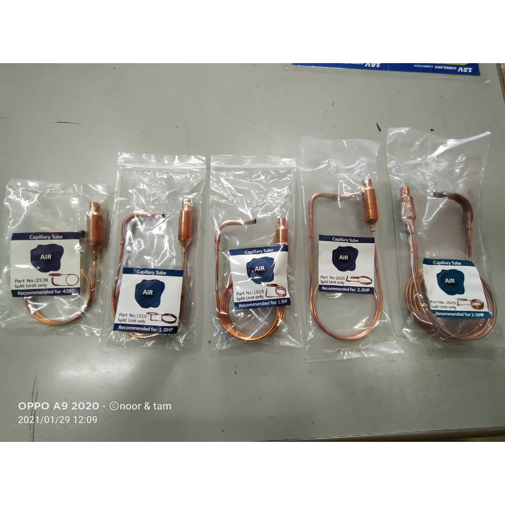 AirCond Capillary Tube Strainer 1HP/ 1.5HP/ 2HP/ 2.5HP / Y-M-438D ...