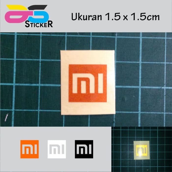 Xiaomi MI Logo Sticker / Sticker 1.5x1.5cm Reflective | Shopee Malaysia