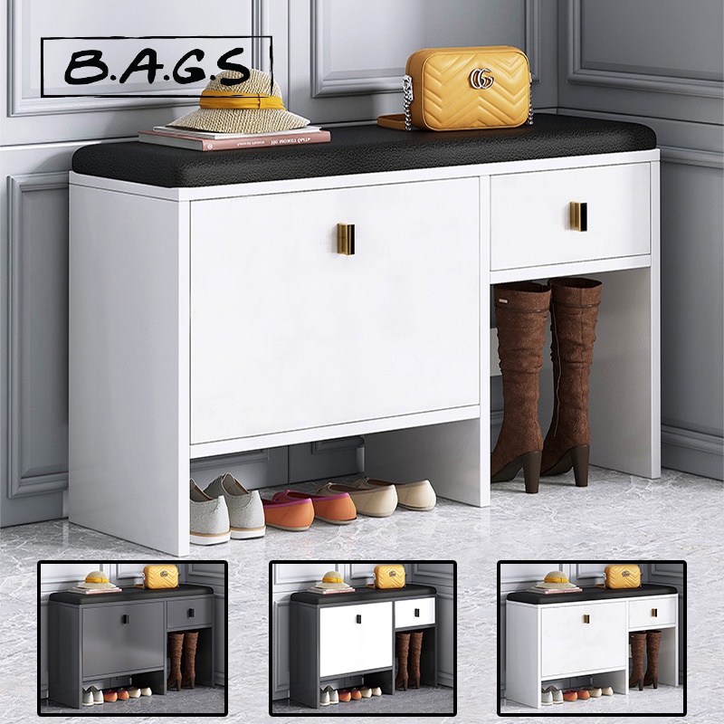TheBags Shoe Changing Long Stool Home Entrance Shoe Stool Household ...
