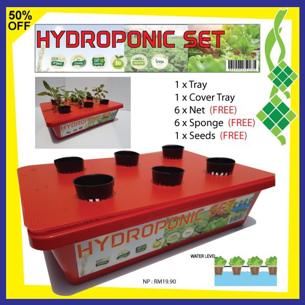 SET BASIC FOR BEGINNER PROMO RAYA 🔥 HIDROPONIK SET 🔥 / HYDROPONIC SET ...